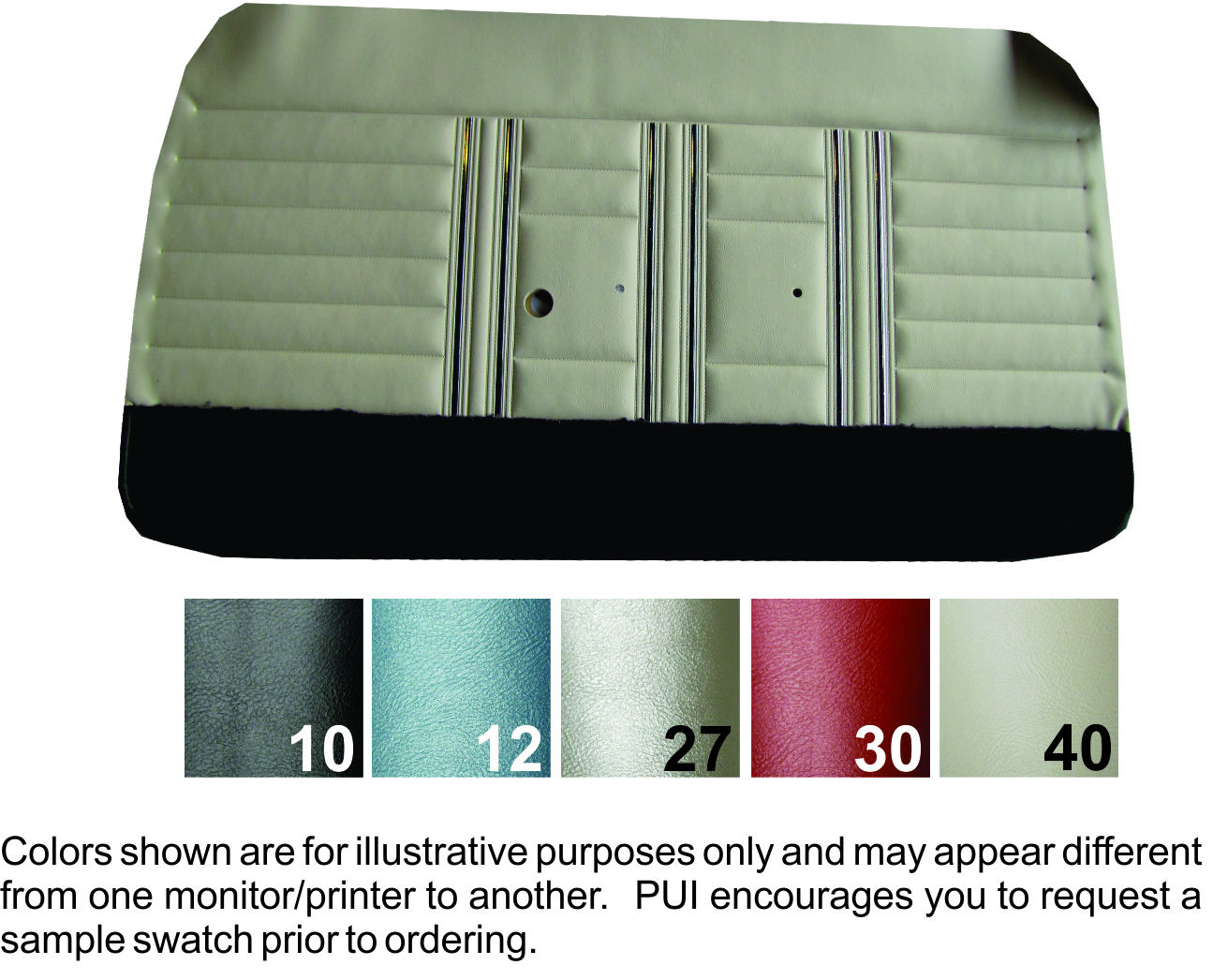 1967 Cutlass Holiday/Supreme Front Door Panels